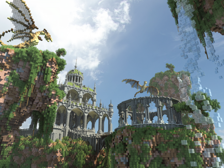Shadow Kingdom Spawn Minecraft Map