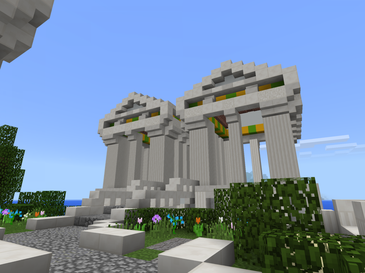 A Greek Island Town Minecraft Map