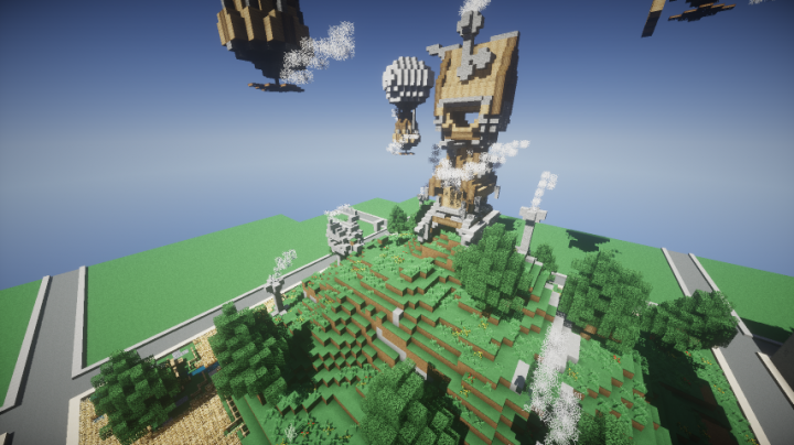 The Steaming Migration Minecraft Map