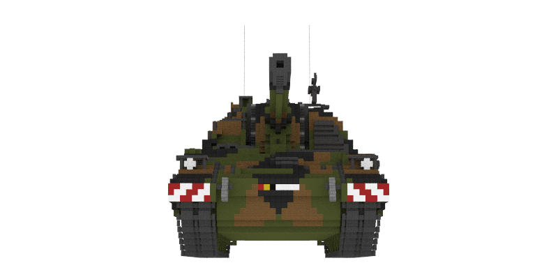 pzh 2000 self-propelled howitzer Minecraft Map