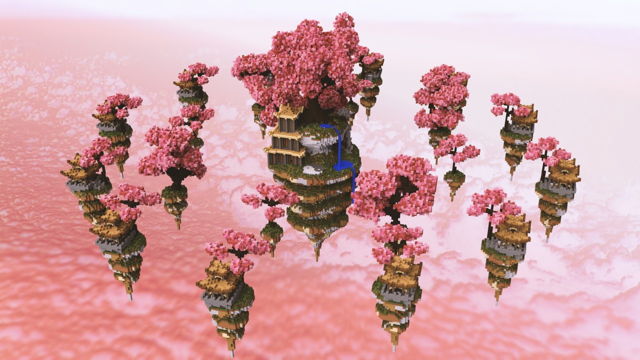 Buildteam Patheria - CHERRY BLOSSOM Minecraft Map