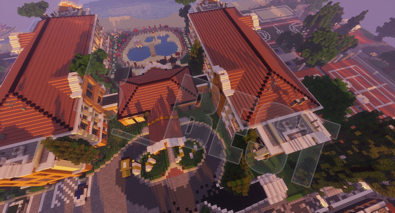 Hotel Sandcastle Inspired [Cedar Point] Minecraft Map