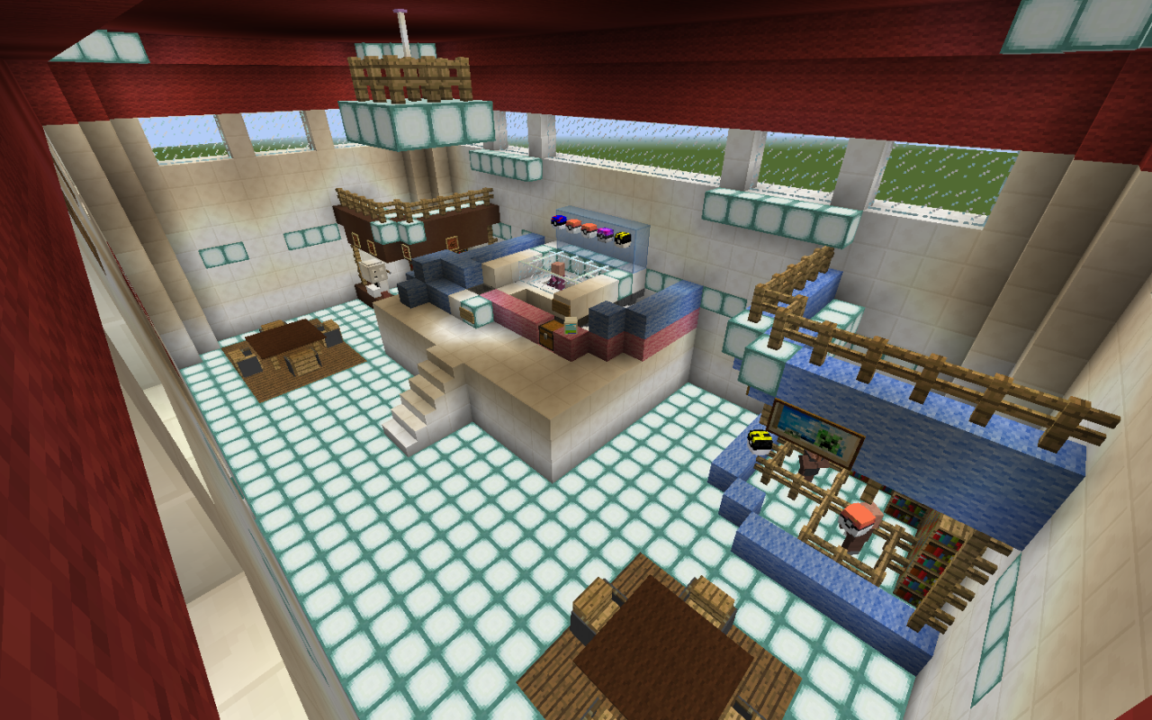 Pokemon Center Minecraft Map