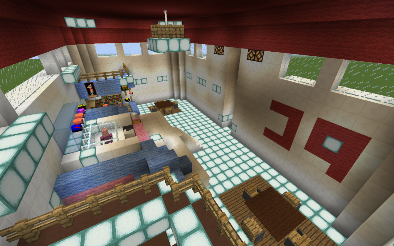 Pokemon Center Minecraft Map