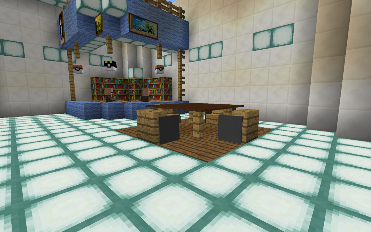 Pokemon Center Minecraft Map