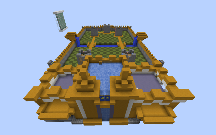 Clash Royale Arena 7 Minecraft Map