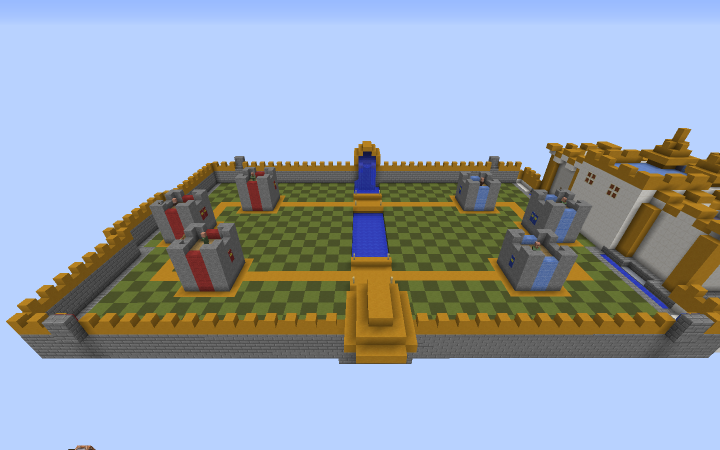 Clash Royale Arena 7 Minecraft Map