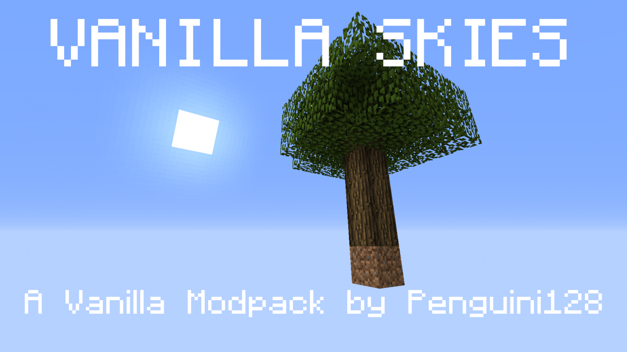 Vanilla Skies | A Vanilla Modpack by Penguini128 Minecraft Map