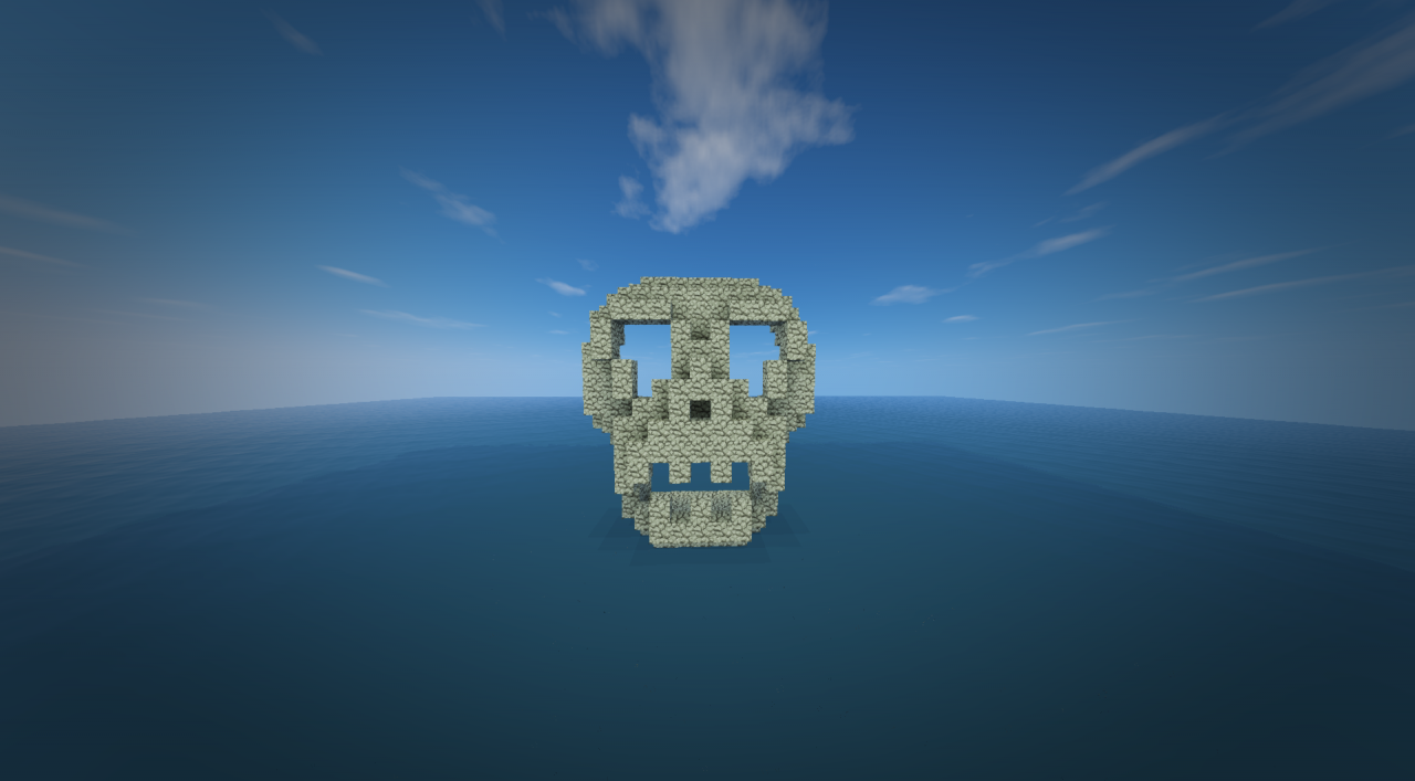 Skull Entrance Island Minecraft Map