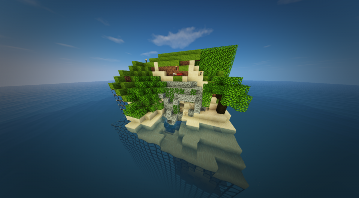 Skull Entrance Island Minecraft Map