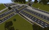 Highway Diamond Interchange Minecraft Map