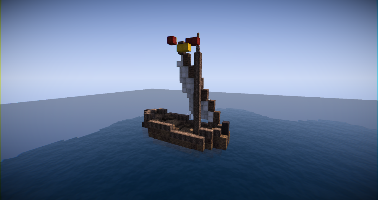 Small Sailing Boat Minecraft Map