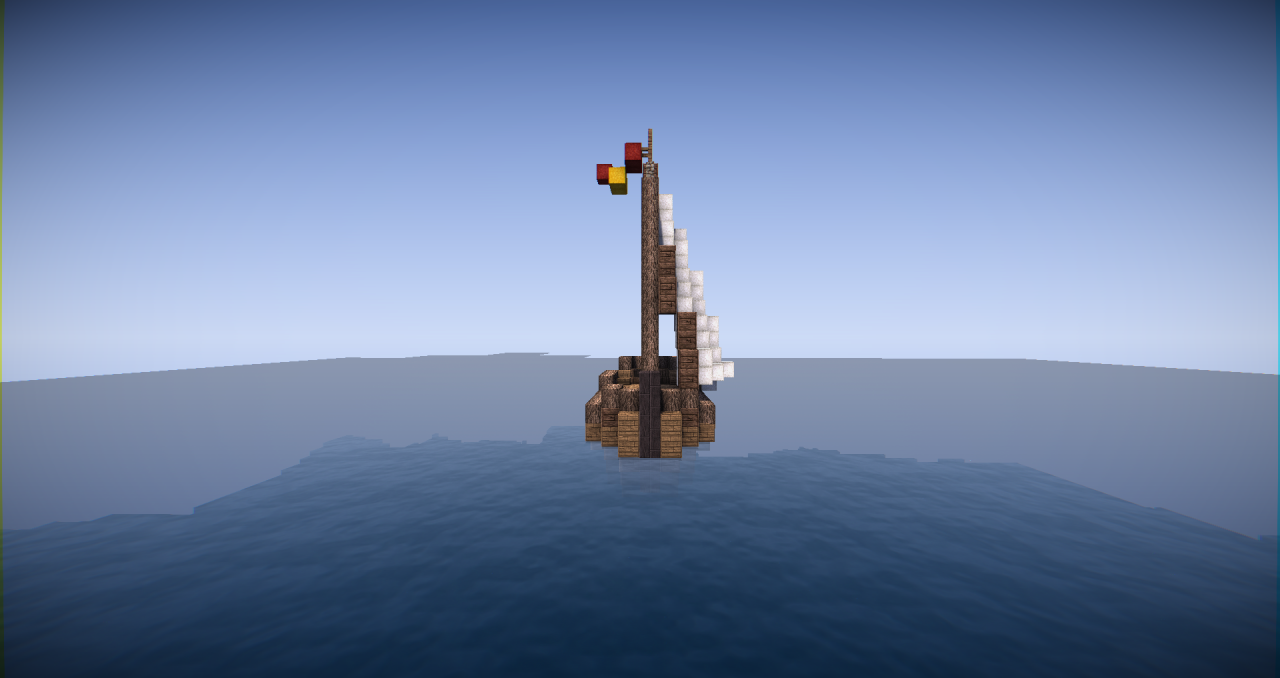 Small Sailing Boat Minecraft Map