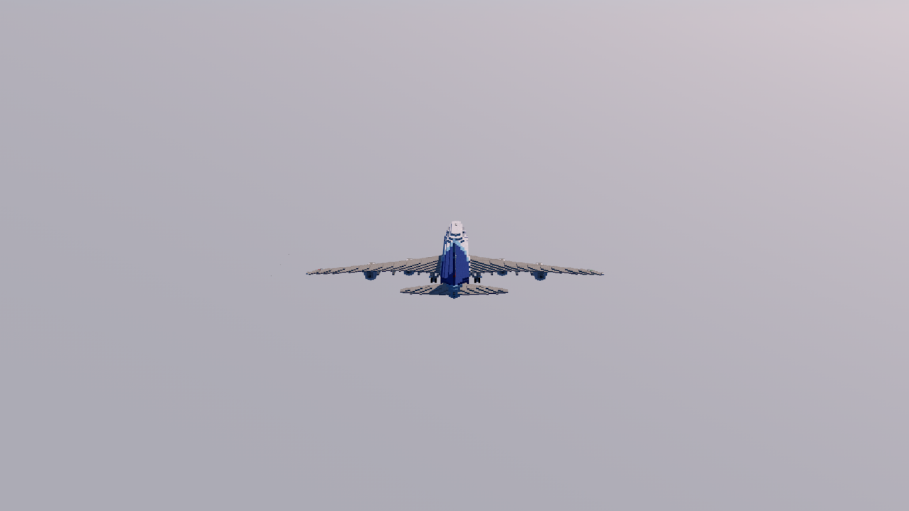 Boeing 747-100 LAN Chile Minecraft Map