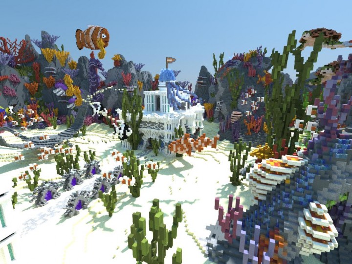 Underwater Spawn Minecraft Map