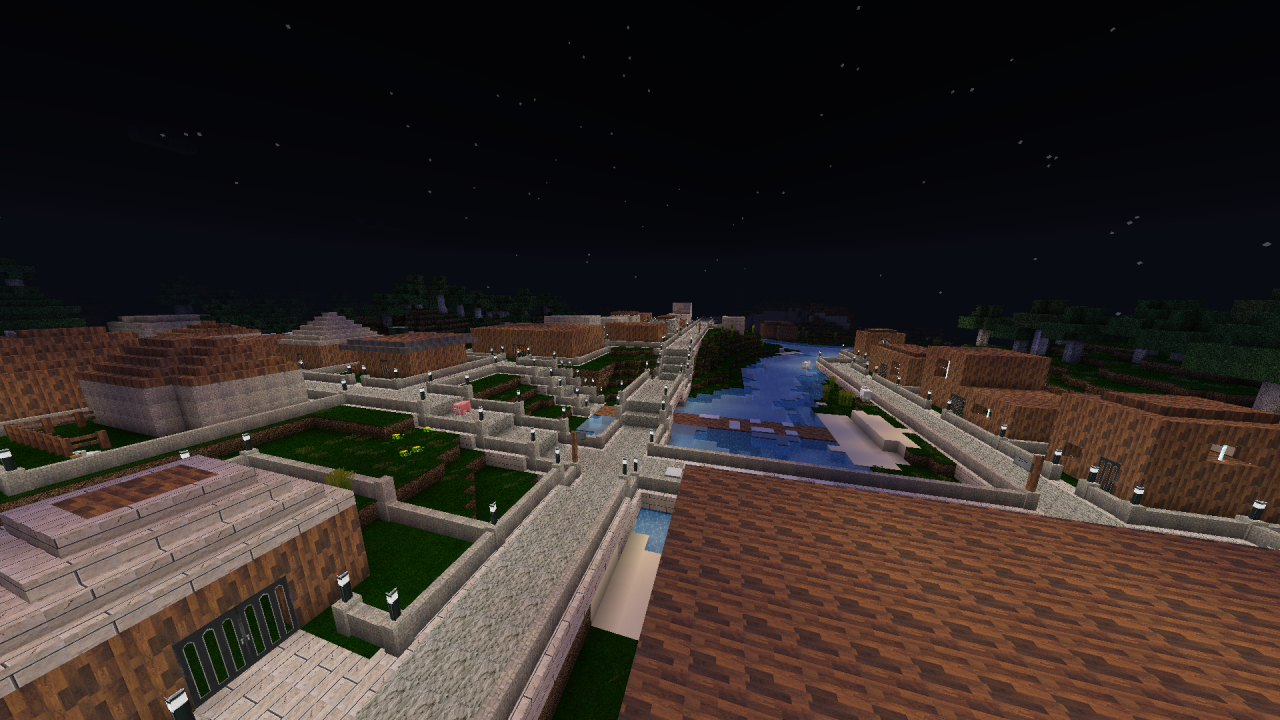 Small Village Minecraft Map