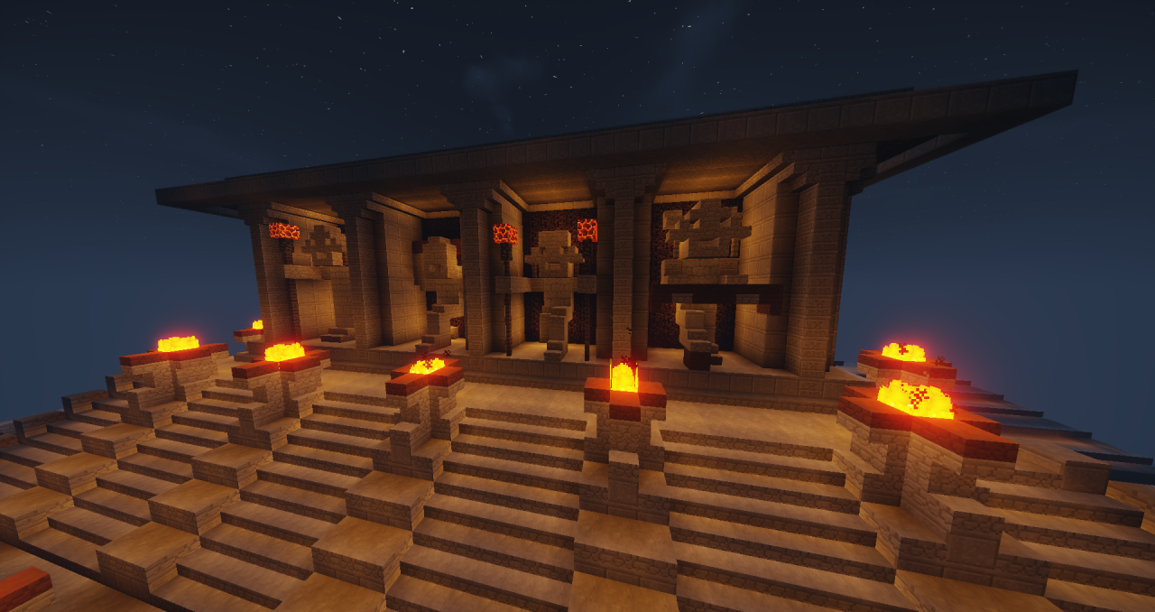 Desert Temple Minecraft Map