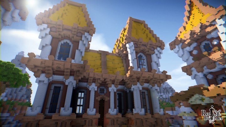 Yellow Spawn Minecraft Map