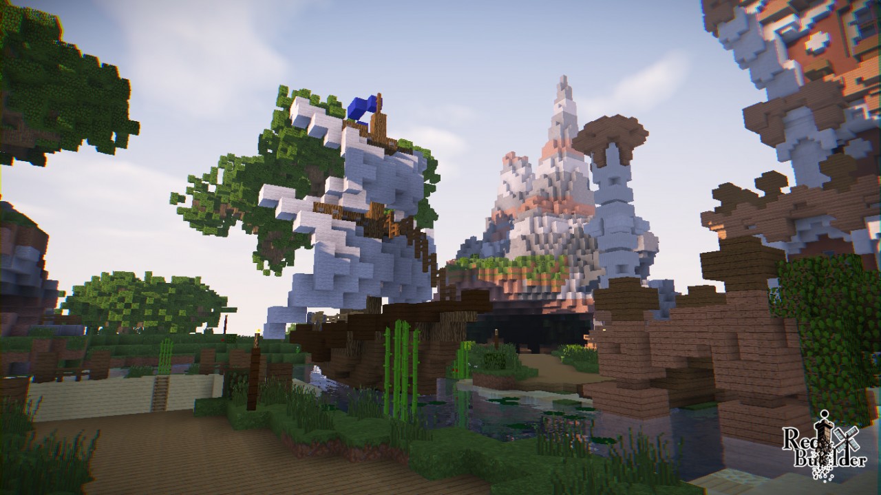 Yellow Spawn Minecraft Map