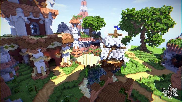 Yellow Spawn Minecraft Map