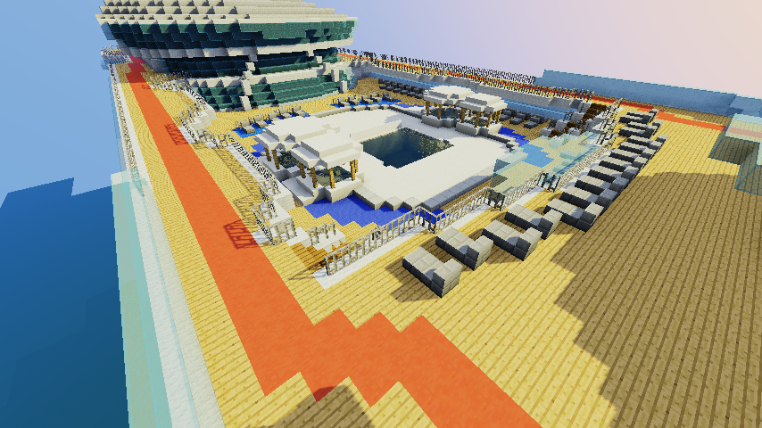 MS Grandeur of the Seas [FULL SCALE] Minecraft Map
