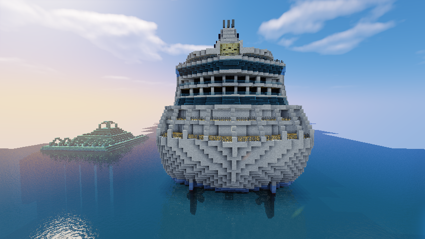 MS Grandeur of the Seas [FULL SCALE] Minecraft Map