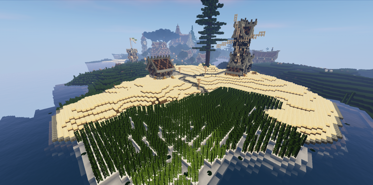 Medieval Island Minecraft Map