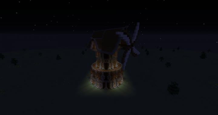 Epic Medieval Windmill Minecraft Map