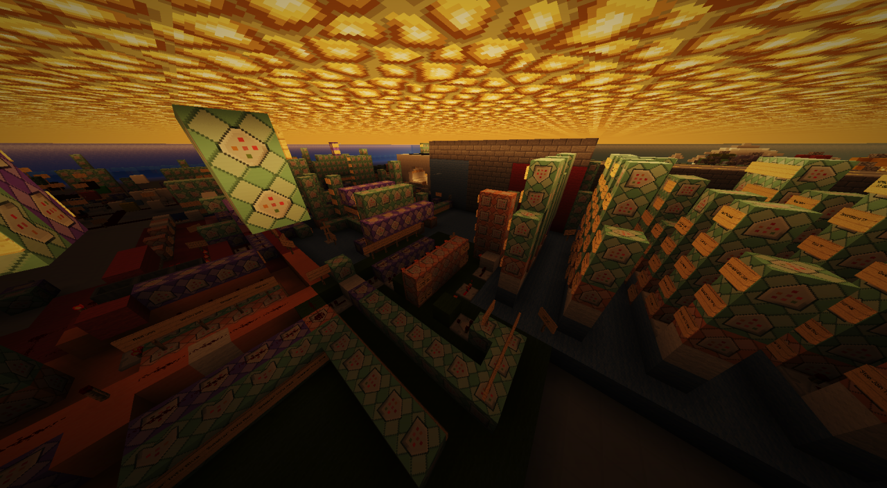 Bow PvP Minecraft Map