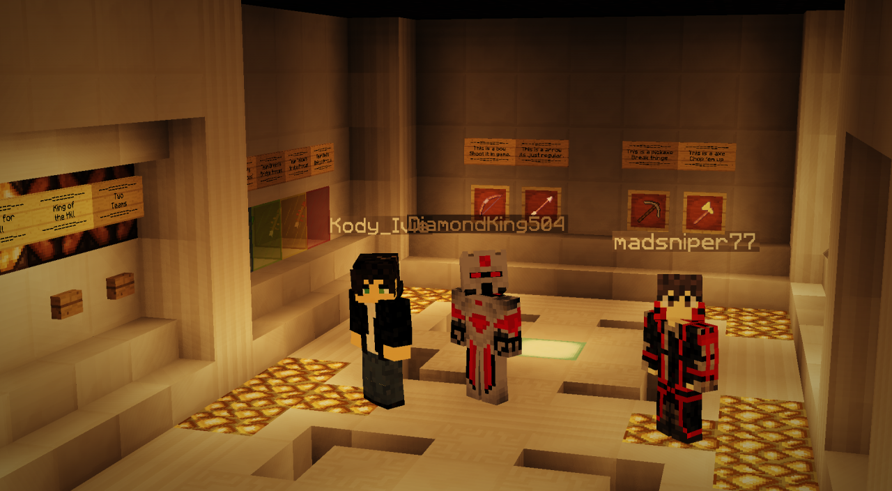 Bow PvP Minecraft Map