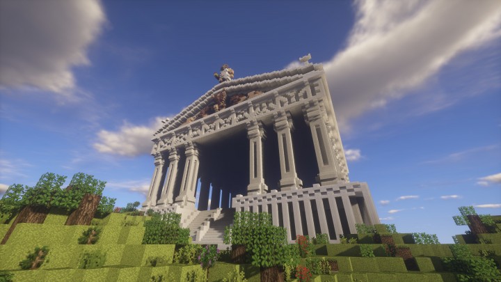 [WORLD DOWNLOAD] Greek Parthenon Minecraft Map