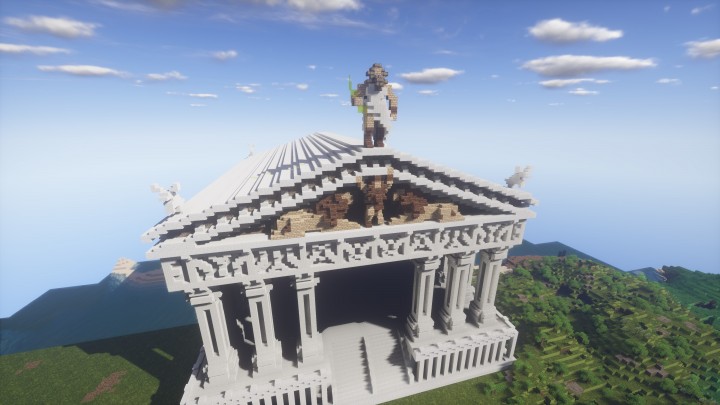 [WORLD DOWNLOAD] Greek Parthenon Minecraft Map