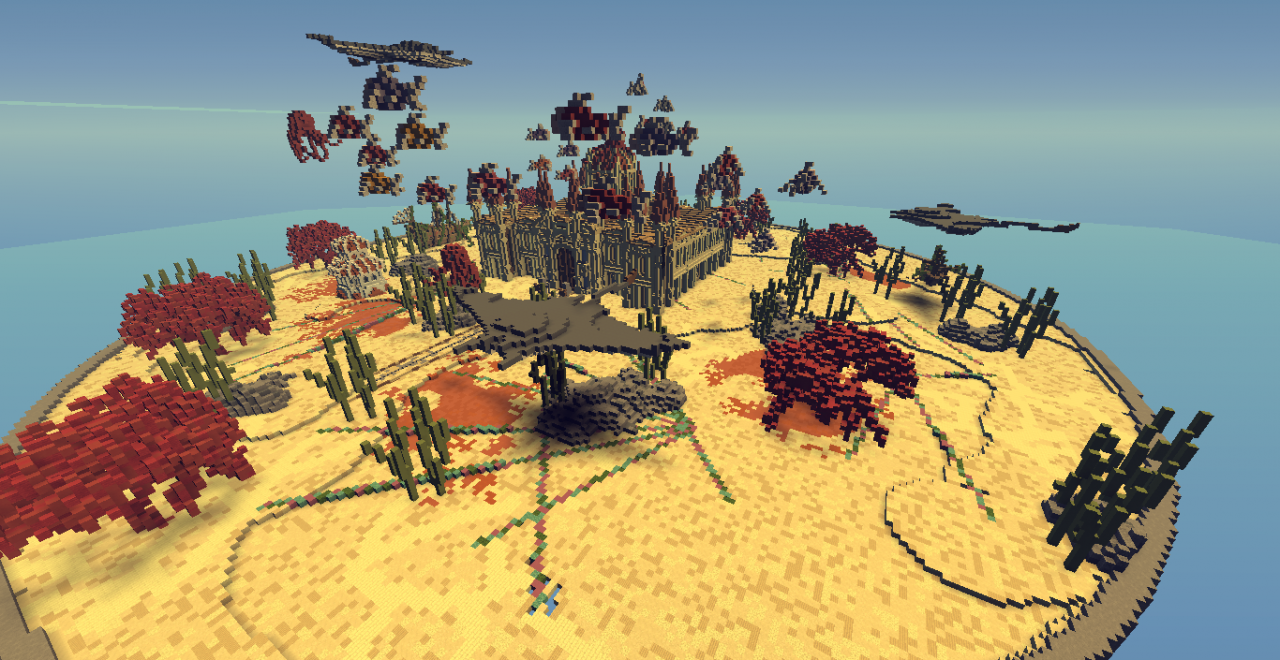 Castle Of Desolate Minecraft Map