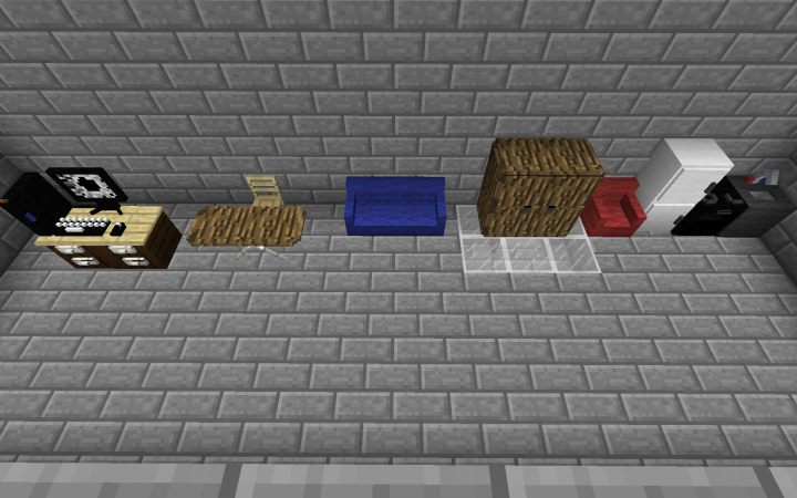 House Furnitures Minecraft Texture Pack