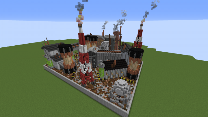Burning Uranium Minecraft Map