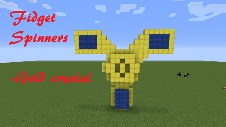 Fidget Spinner -Crystal Gold Minecraft Map