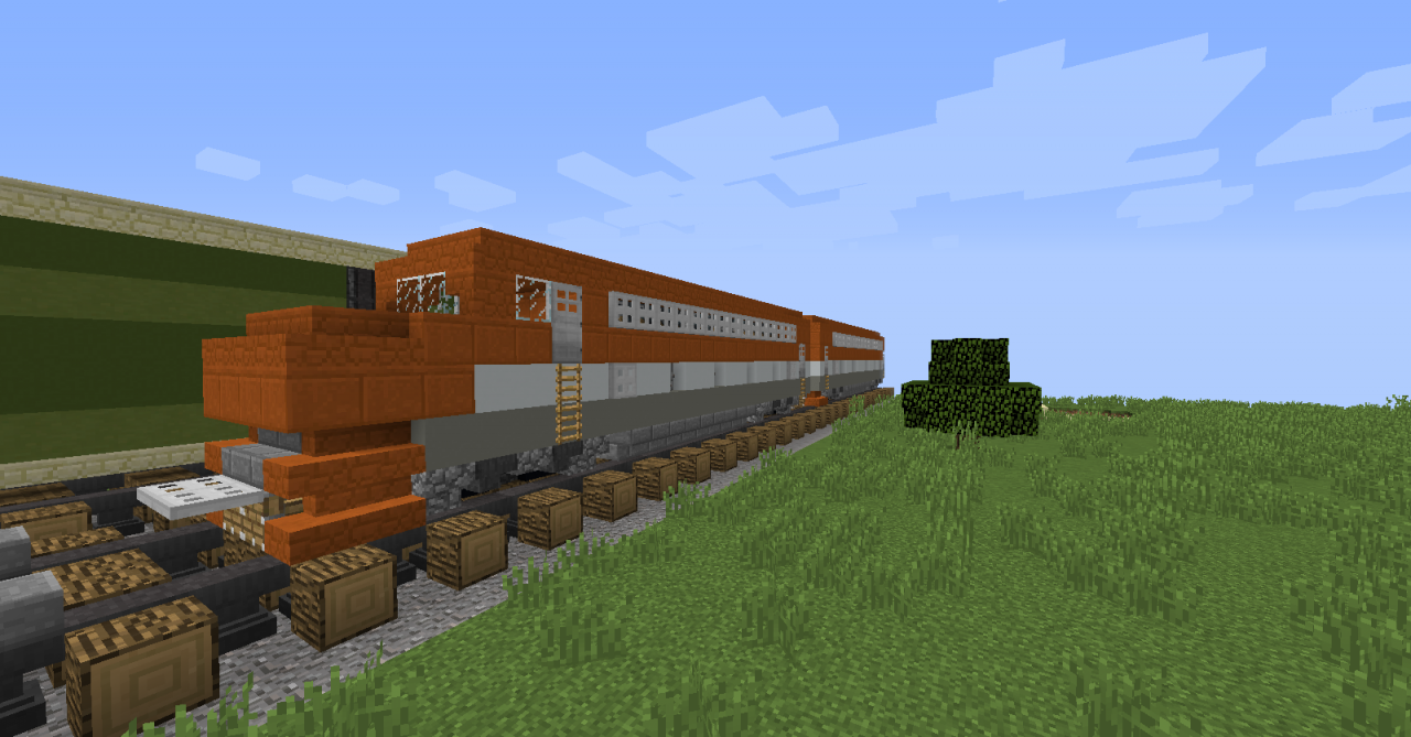 Trains Minecraft Map