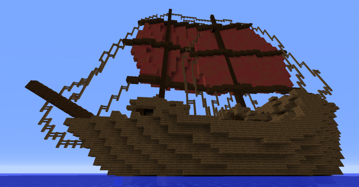 japanise ship Minecraft Map