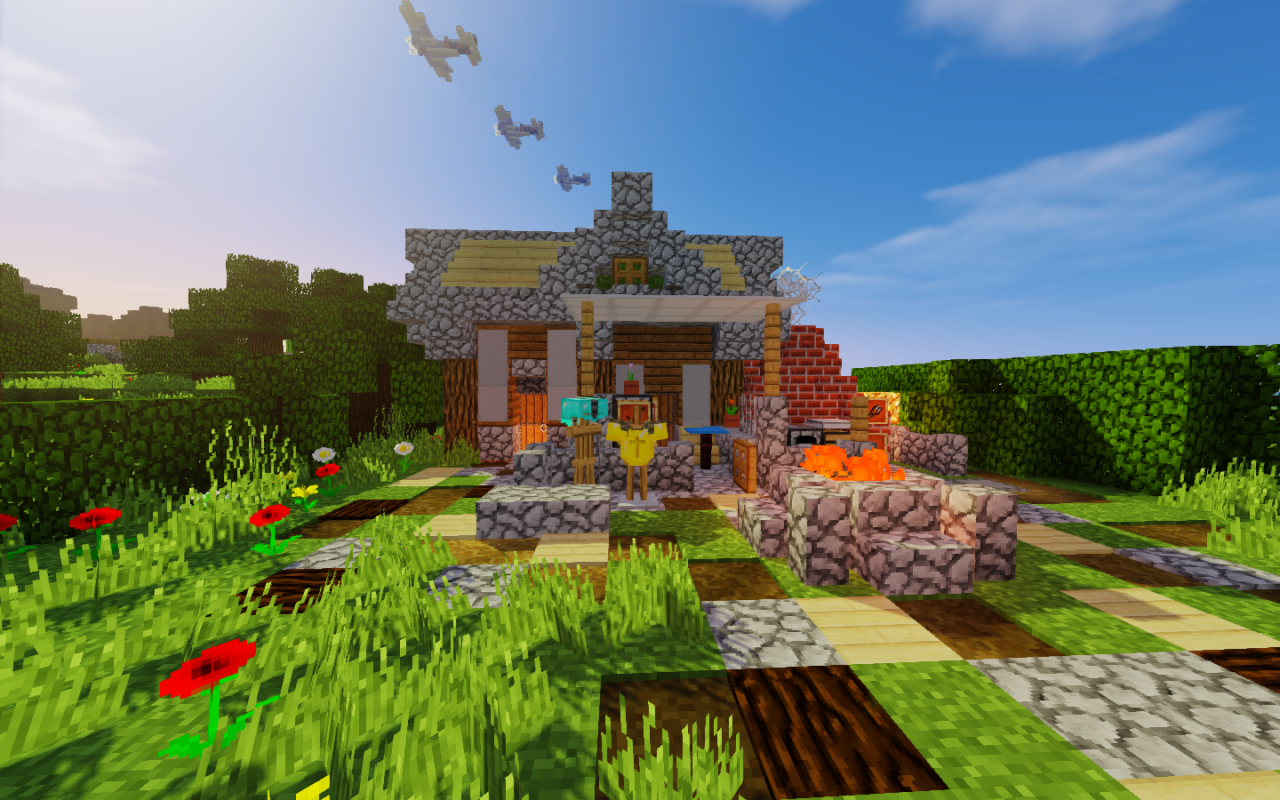 Medieval Hut *-*! Minecraft Map