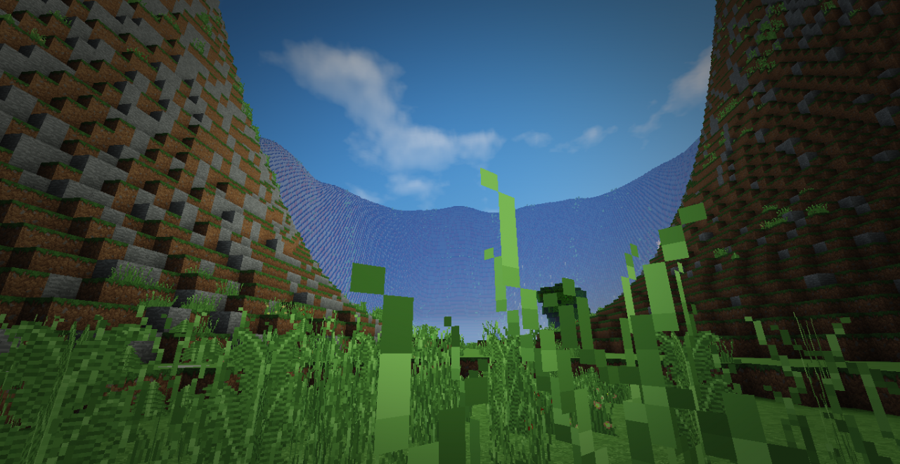 Circular Mountains Minecraft Map
