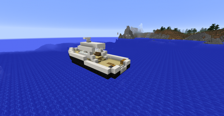 Medium Fishing Boat Minecraft Map