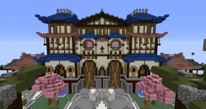 Chinese castle :D Minecraft Map