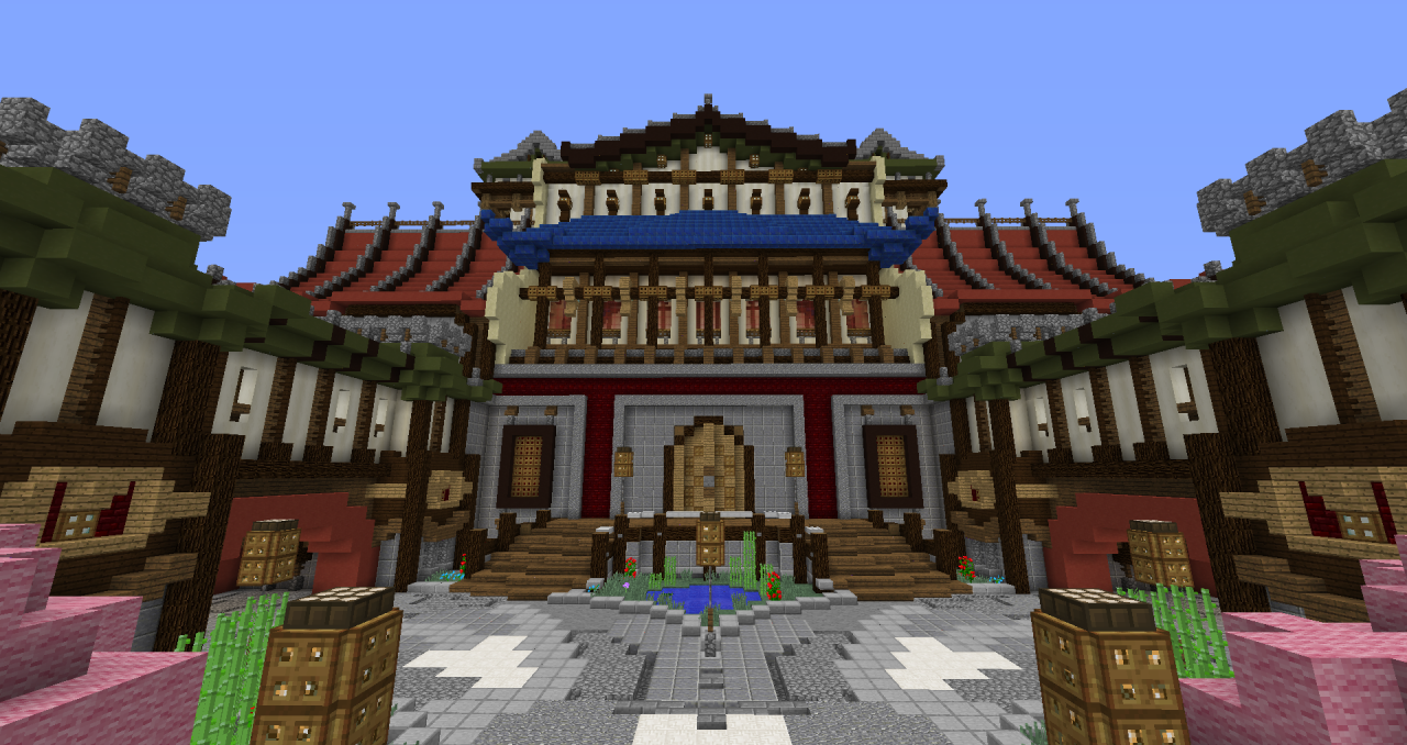 Chinese castle :D Minecraft Map