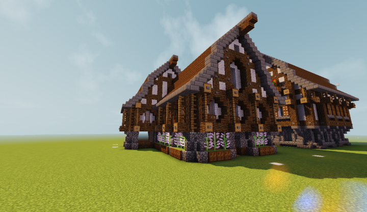 Medieval structures (Herreria y casas medievales) Minecraft Map