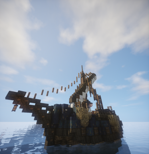 Medieval Fishing Ship #WeAreConquest Minecraft Map
