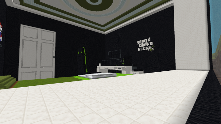 Large Gaming Room Minecraft Map