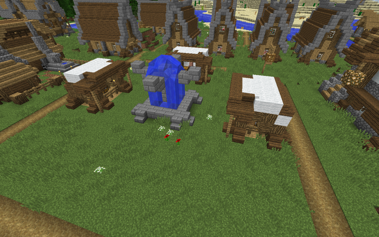 Midieval Town! Minecraft Map