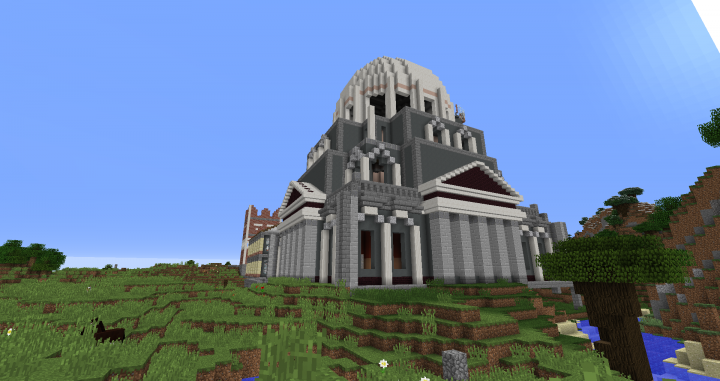 My town Called Axis Minecraft Map