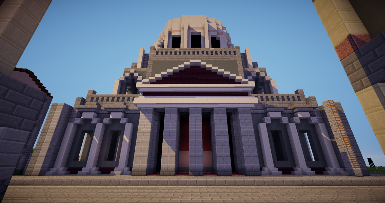 My town Called Axis Minecraft Map