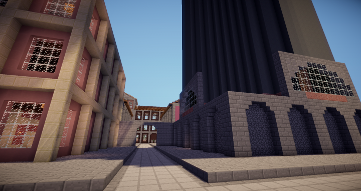 My town Called Axis Minecraft Map